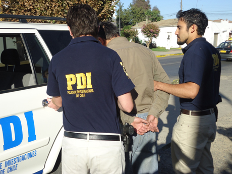 PDI de Limache detiene a sujeto acusado de violar a 2 hermanitas menores de edad