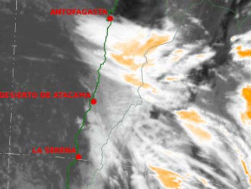 Onemi declaró Alerta Amarilla para Antofagasta por el sistema frontal Onemi declaró Alerta Amarilla para Antofagasta por el sistema frontal