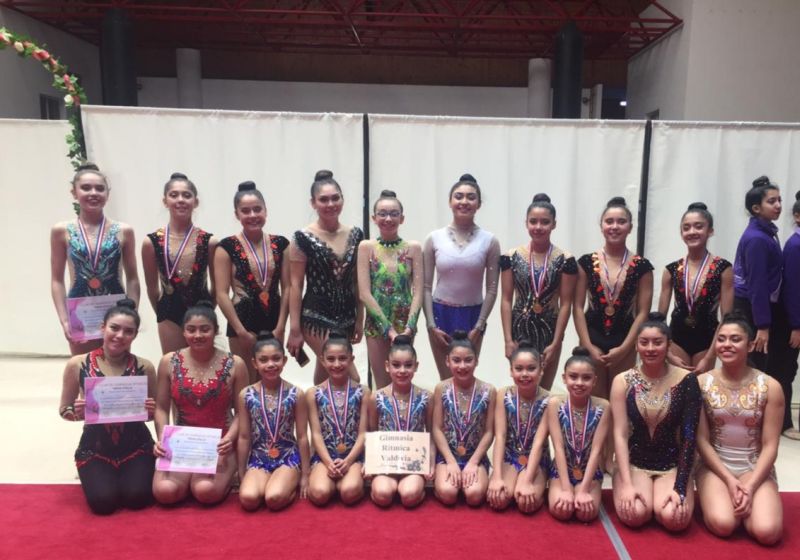 Gimnastas del club Valdivia clasificaron a la final nacional de circuito rítmico