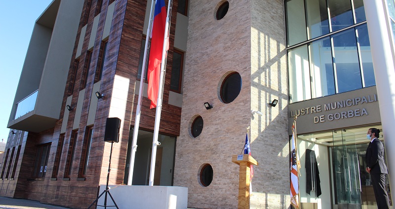 Gorbea inauguró su nuevo edificio consistorial
