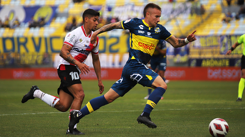 Everton Y Curicó Unido Empatan A Uno En El Estadio Sausalito