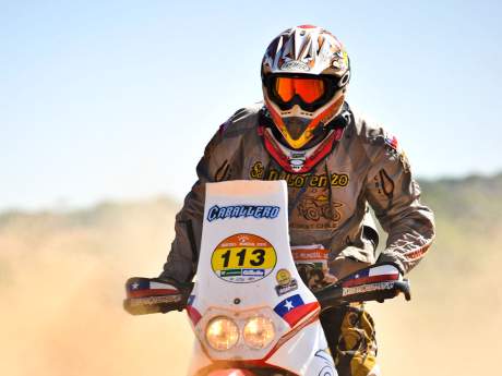 El piloto huasquino Rodrigo Caballero triunfó en el Rally de los Valles