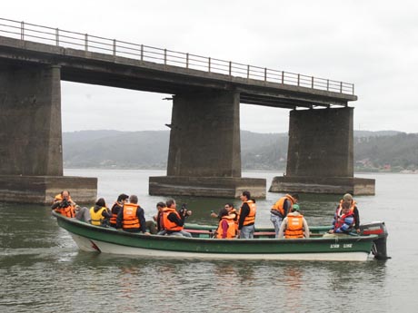 Presentaron modelo de embarcación que permitiría navegar el río Bío Bío