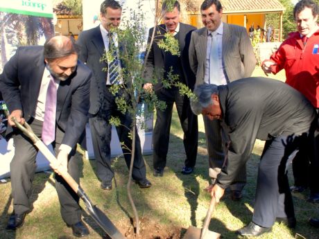 CONAF firmó convenio con el municipio porteño para arborizar Parque ...
