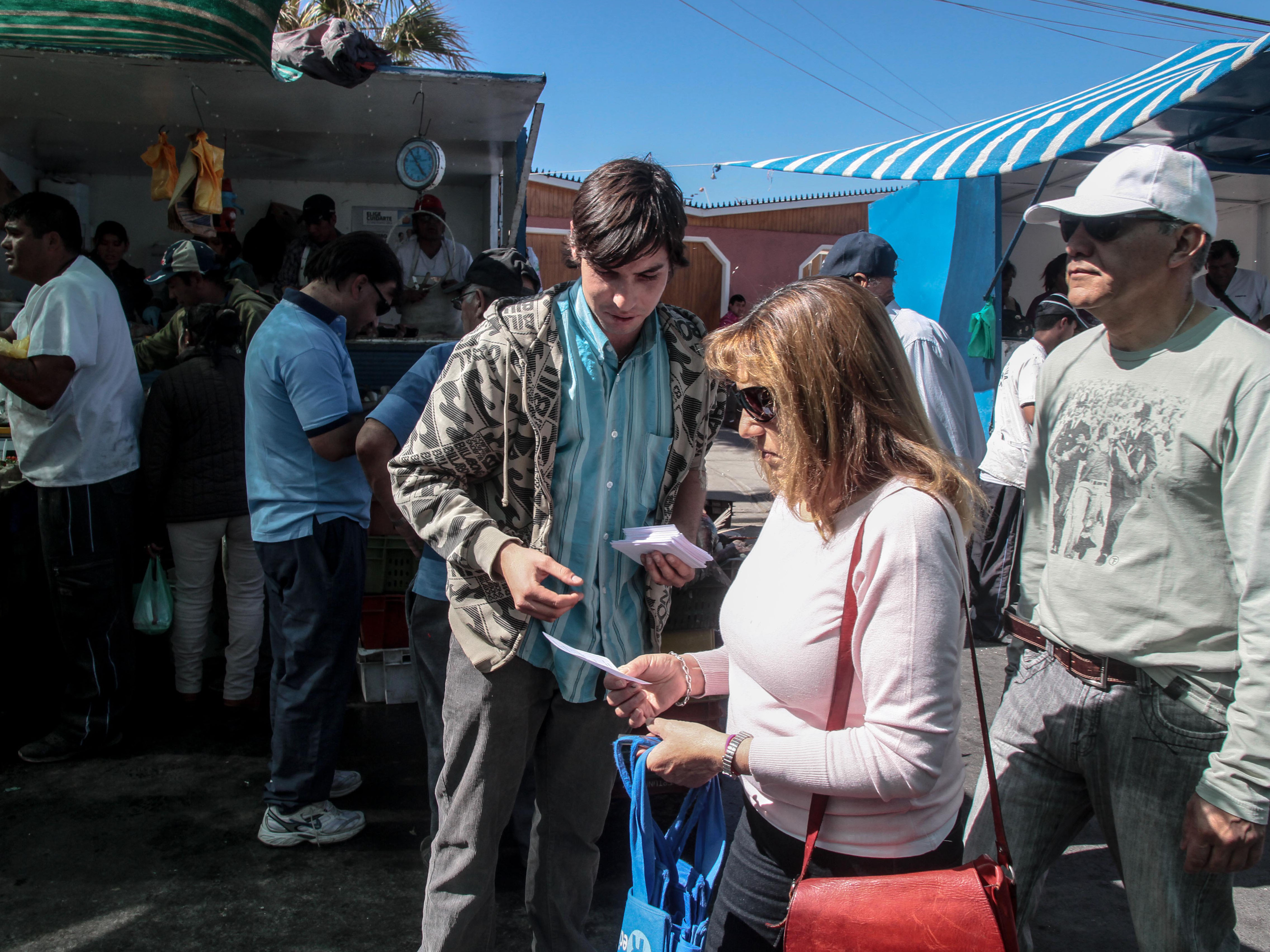 La Asamblea Ciudadana de Calama busca más adeptos en la Feria Rotativa