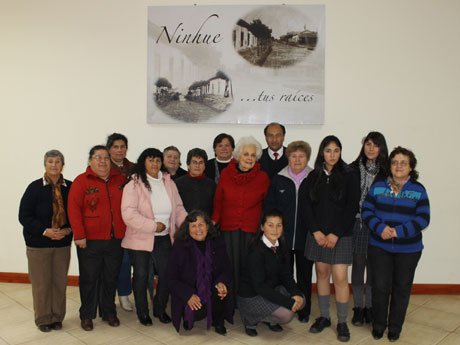 La fundadora de las Bordadoras de Ninhue visitó su comuna natal