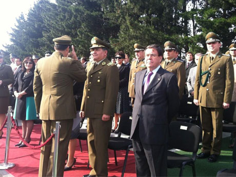 Roberto Araya asumió como nuevo jefe de zona de Carabineros del Bío Bío