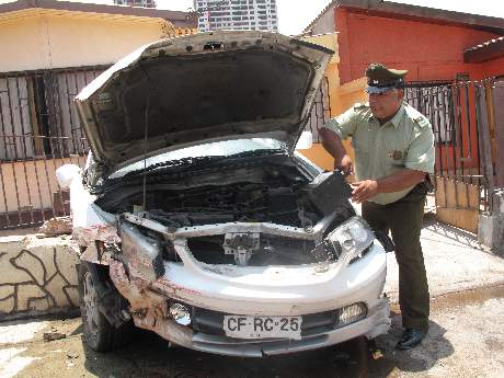 Dos hombres en estado de ebriedad se dieron a la fuga tras colisionar ...