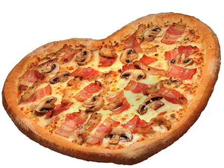 Pizza de corazón y peluches de dos metros son el regalo favorito para ...