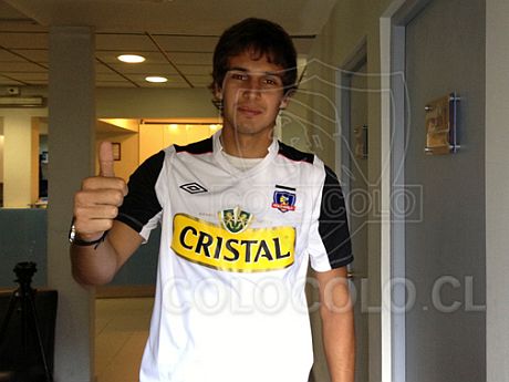 Lucas Domínguez y su llegada a Colo Colo: "Estoy feliz"