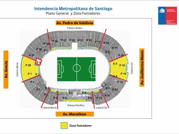 Chile-Uruguay: las puertas del Estadio Nacional abrirán a las 16:30 ...