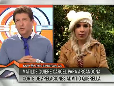 Matilde Bonasera y querella contra Argandoña: “Estoy en todo mi derecho ...