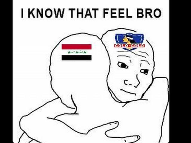 El 6-0 sobre Irak inspiró memes de los hinchas de la U en contra de ...