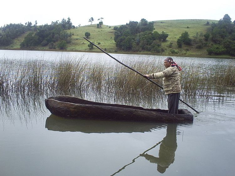 En el lago Budi se hará una competencia de ancestral técnica de ...