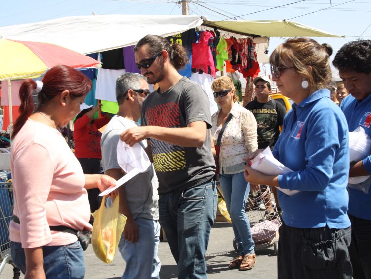 Calama: promocionan el Plan Denuncia Seguro en la Feria Rotativa