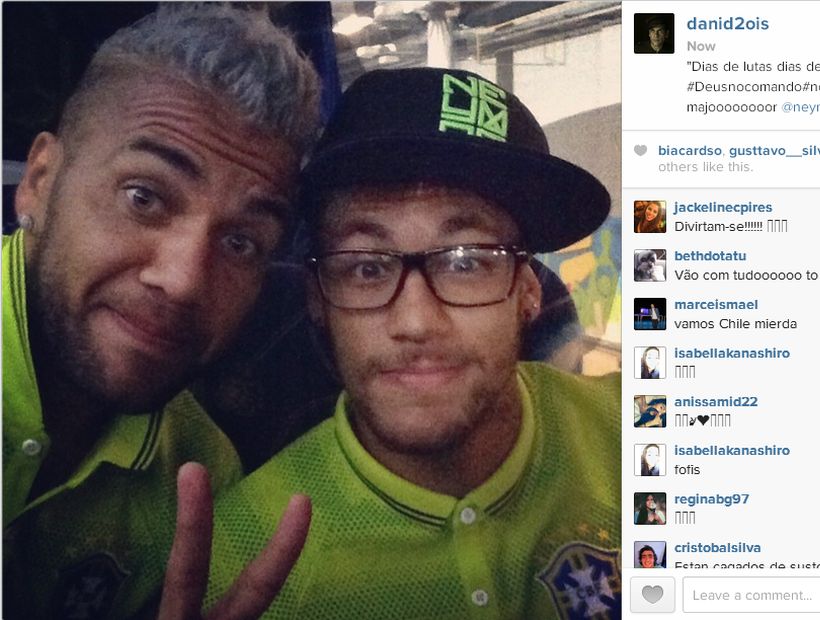 Los jugadores brasileños a minutos de salir a la cancha: “Dios está de ...