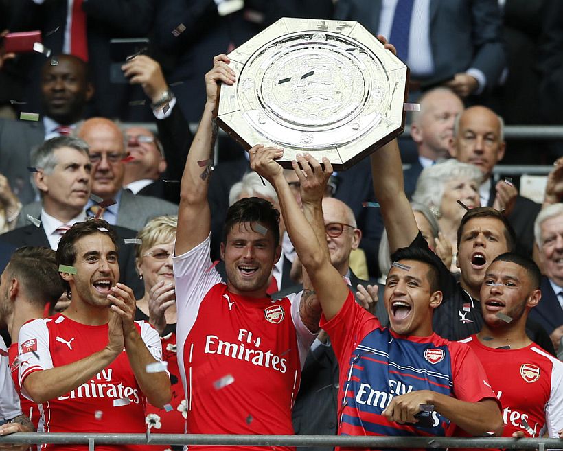 Alexis ganó su primer título con Arsenal al vencer 3-0 al City de ...