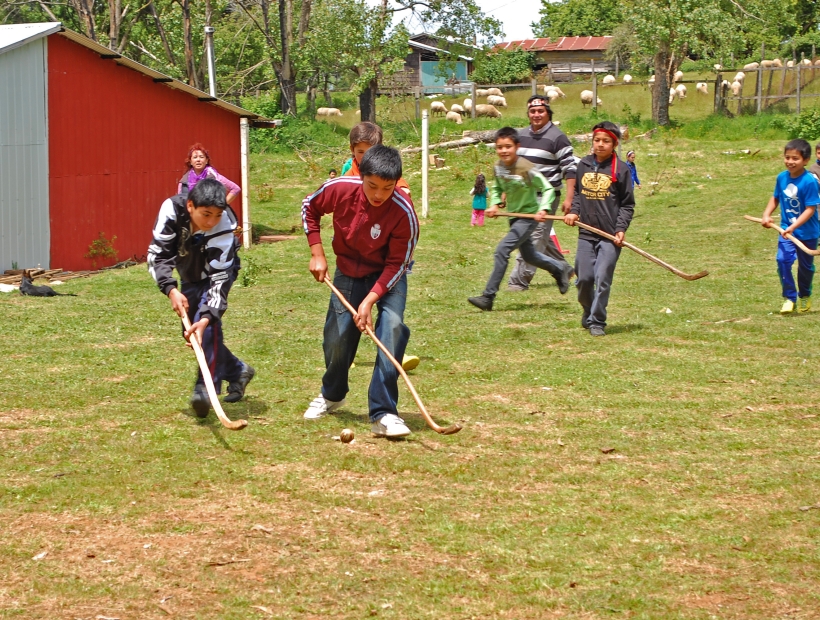 Con encuentro de palín rescatan tradiciones mapuche-huilliche en Llanquihue