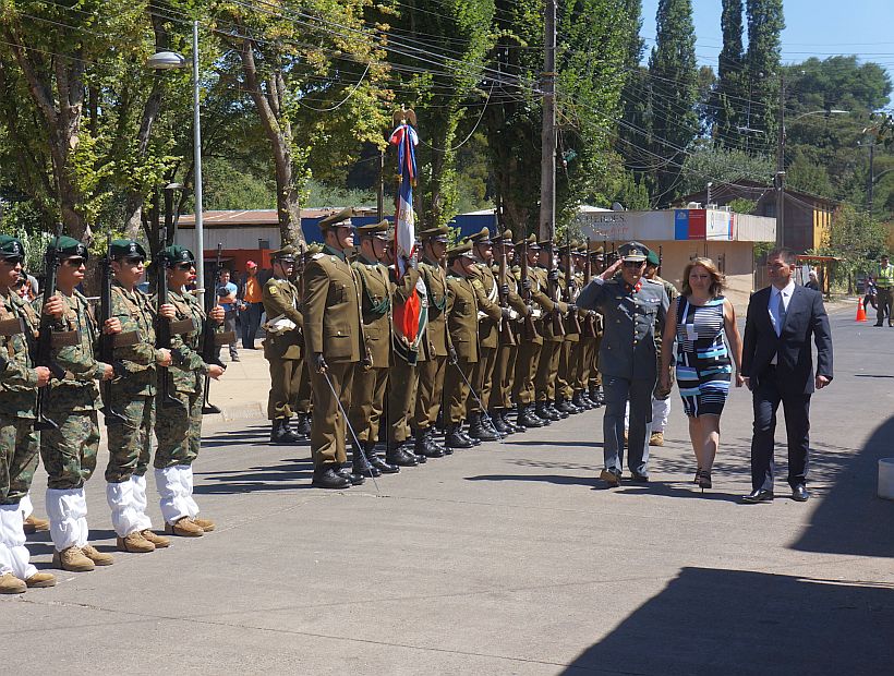 Con un desfile Ercilla comenzó a celebrar sus 130 años