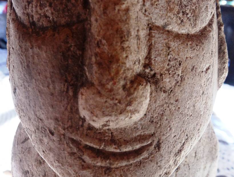 Hallaron estatuilla de la cultura Inca y molares de mastodonte en Quilpué