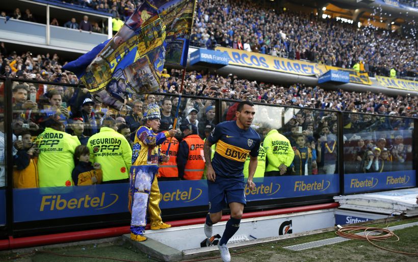 Los "lujitos" de Boca Jrs. en la espectacular vuelta de Carlitos Tévez