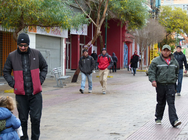 La sensación térmica en Calama hoy llegó a los -17 grados