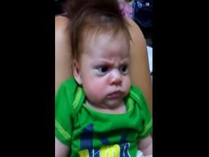 Conoce al bebé enojado que está causando sensación en las redes sociales