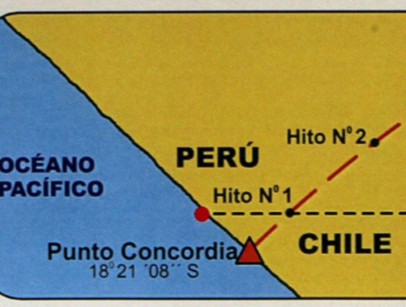 Perú reiteró "rotundamente" que el inicio de su frontera con Chile es ...