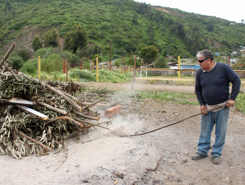 Video: Así se preparó la tortilla de rescoldo gigante en Lo Gallardo