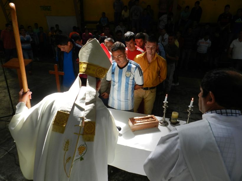 Reclusos de Chillán celebraron el Año de la Misericordia
