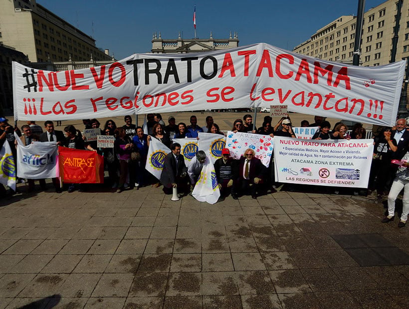La Moneda a trabajadores de Atacama: "El gobierno no está en ...