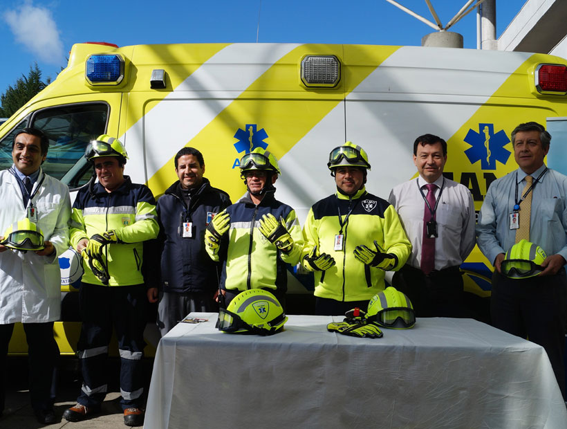 Funcionarios del Samu del Hospital de Osorno recibieron equipos de alta ...