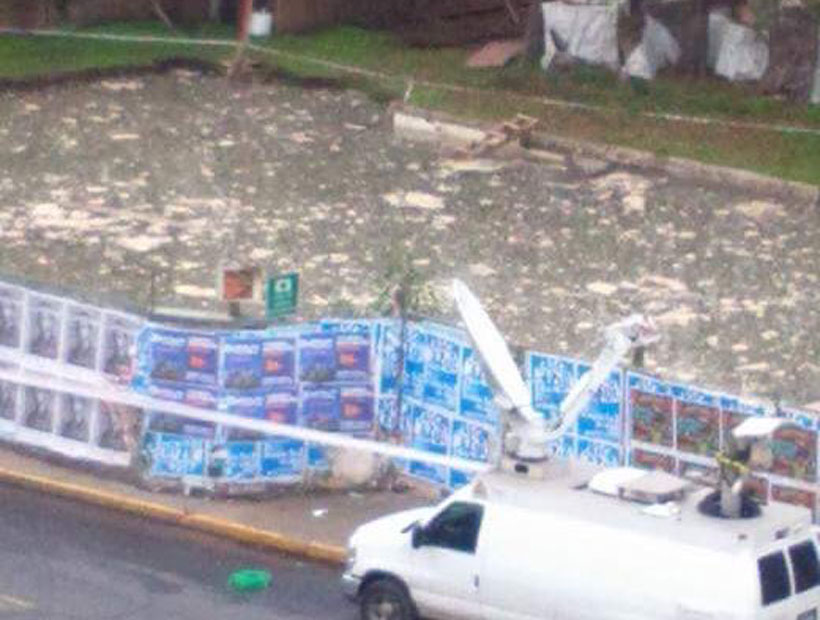 Inundación afectó al Museo de los Tajamares en Providencia