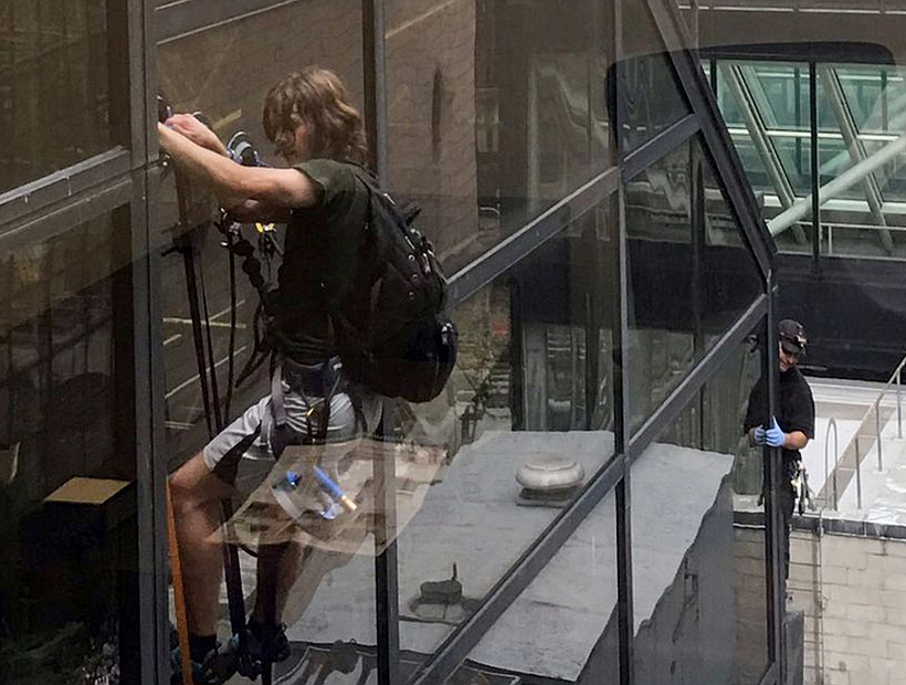 [VIDEO] Joven que escaló la Torre Trump había pedido una entrevista con ...