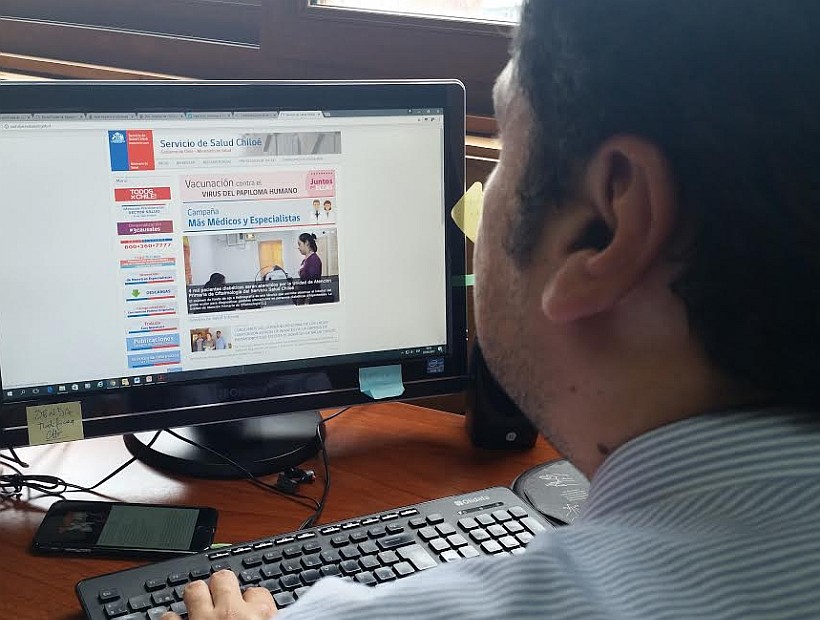 Implementan programa computacional para la salud primaria en Chiloé