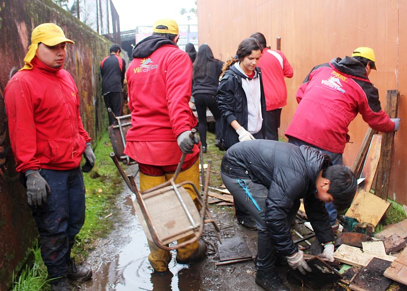 Estudiantes del Liceo Bicententario Araucanía de Villarrica iniciaron ...