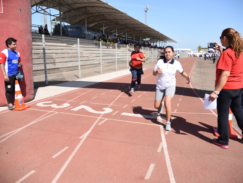 Alumnos de escuelas especiales de Arica tuvieron sus Olimpiadas en el ...