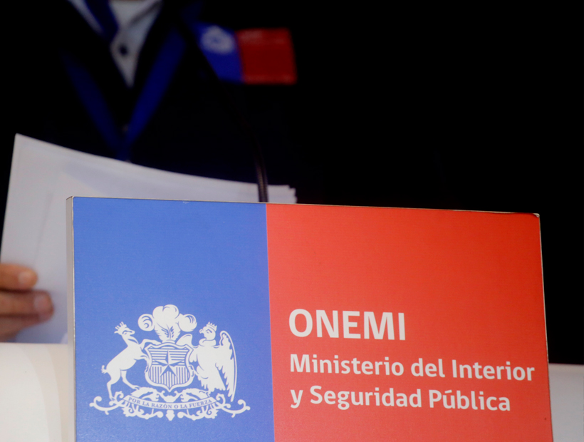Onemi canceló Alerta Temprana Preventiva para la Región de Valparaíso