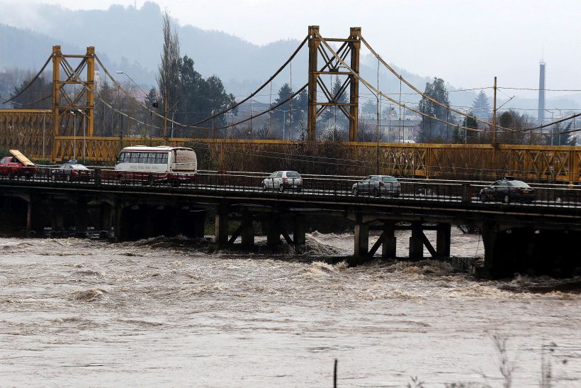 Onemi declaró Alerta Roja para Cunco y Freire por crecida del río ... Onemi declaró Alerta Roja para Cunco y Freire por crecida del río ...