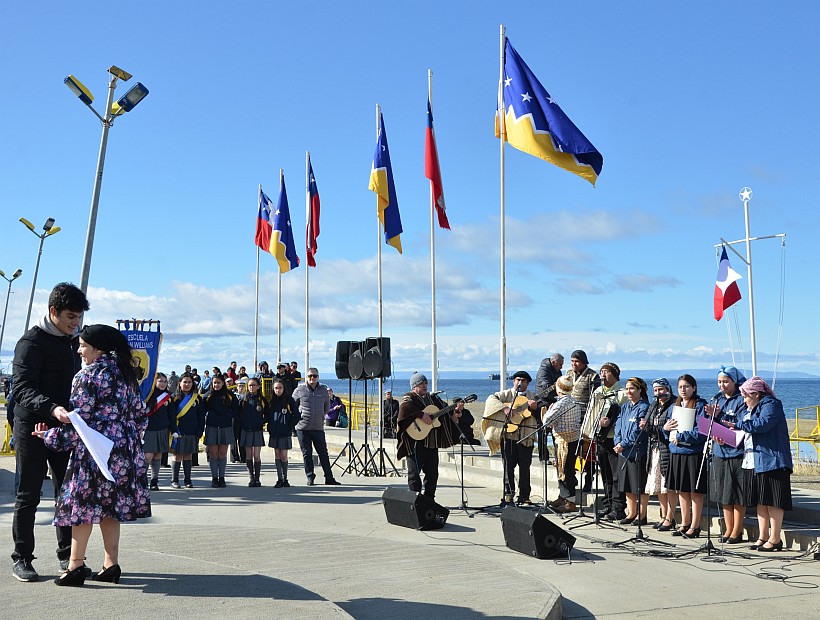 En Punta Arenas se recordó la gesta de la Goleta Ancud