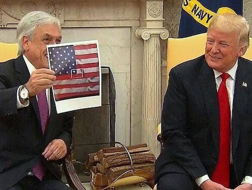 Senador Navarro y “meme” entregado por Piñera a Trump: “Es una vejación ...