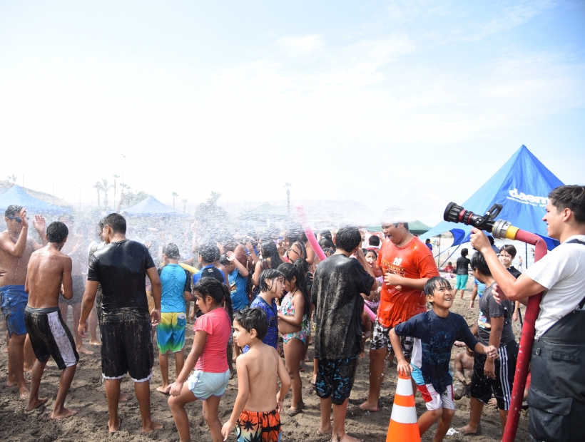 Gran Fiesta playera en el cierre de la Escuela de Verano 2019