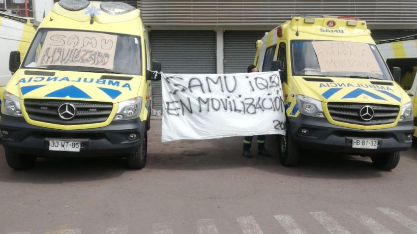 Funcionarios del SAMU se van a paro y dejan solamente una ambulancia ...