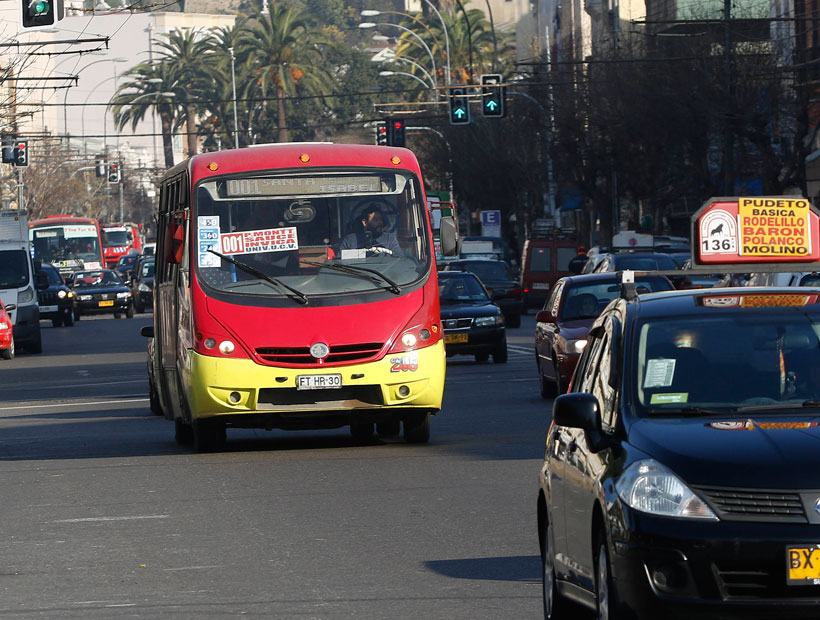 Microbuses del Gran Valparaíso registraron alza en sus tarifas
