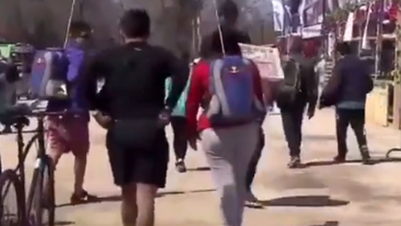 [VIDEO] Hombre realizó un "cara pálida" en pleno despacho en vivo