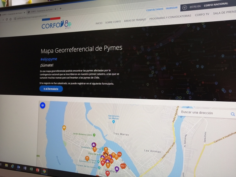 Corfo y Mapcity lanzan plataforma para que consumidores compren en ...