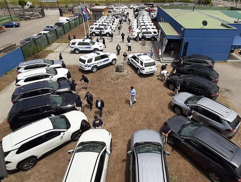 La PDI del Biobío recibió oficialmente 68 nuevos vehículos | soychile.cl