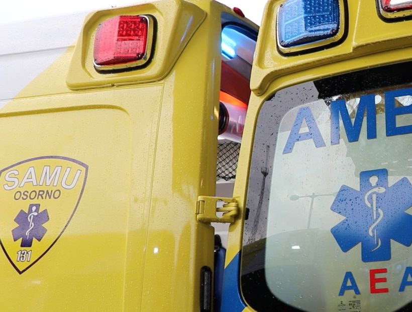 Equipo del Samu resultó agredido durante traslado de paciente en Osorno ...