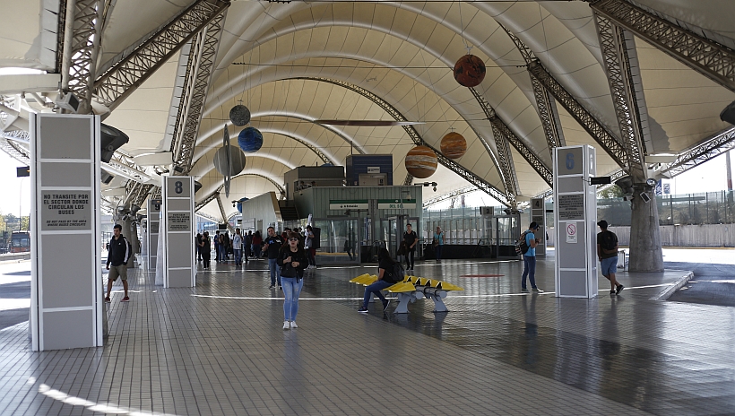 Metro de Santiago informó la reapertura de la estación Del Sol y ...