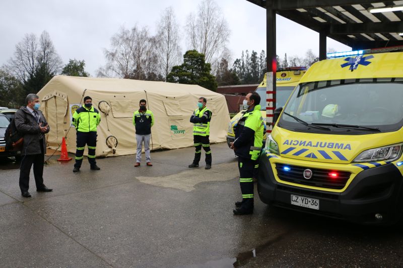 Equipo del Samu supera las 12 mil atenciones en Los Ríos durante este año